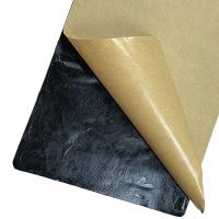 China 2mm Environmentally Friendly Vibration Damping Material with Square Embossed Aluminum Foil for Automotive and Industrial Noise Reduction for sale