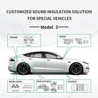 China Tesla Model Y/3 Automotive Noise Reduction Acoustic Pad - IATF 16949 & ISO 9001 Certified Sound Insulation Solution for sale