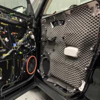 China Car Sound Deadening Mat Sagitar Adapted Noise Reduction 80 mil Thick Damping Material for sale