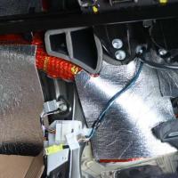 China JAC Vehicle Sound Insulation Barrier Auto Chassis Sound Deadening Mat 16949 Certified for sale