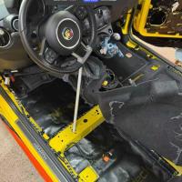 China Butyl Rubber Car Sound Deadening Mat 2mm Thick Peel and Stick Waterproof Automotive Sound Insulation for sale
