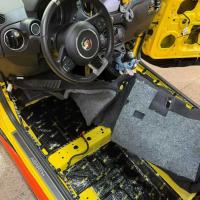 China Butyl Rubber Car Sound Deadening Mat 2mm Thick Peel and Stick Waterproof Automotive Sound Insulation for sale