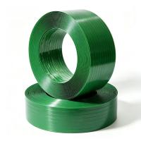 China 32mm PET Strapping Band 15360N Polyester Packing Strap For Oversized Cargo for sale