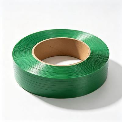 China Heavy Gauge PET Strapping Band 19mm 9120N Tali Strapping Band PET for sale