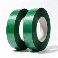 China 10000N PET Packaging Strap 25mm Tali Packing Strapping Band Green for sale