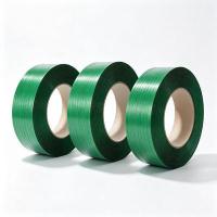 China 10000N PET Packaging Strap 25mm Tali Packing Strapping Band Green for sale