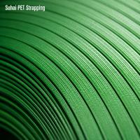 China Timber Bundling 13mm Tali Strapping Band PET 4160N Breaking Strength for sale