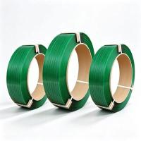 China Embossed Anti Slip 12mm PET Packing Belt Carton Box PET Packing Belt for sale