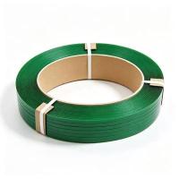China Embossed Anti Slip 12mm PET Packing Belt Carton Box PET Packing Belt for sale