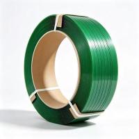 China Embossed Anti Slip 12mm PET Packing Belt Carton Box PET Packing Belt for sale