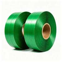 China Reinforced 16mm PET Strapping Band 5760N Packaging Strapping Roll for sale