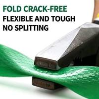 China Eco Friendly Green PET Strap 19mm 9120N Weather Resistant Roll Strapping for sale