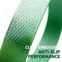 China Eco Friendly Green PET Strap 19mm 9120N Weather Resistant Roll Strapping for sale