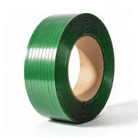 China Lightweight 16mm Green Strapping Roll 5120N E Commerce Plastic Box Strapping Roll for sale