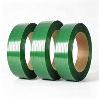 China Lightweight 16mm Green Strapping Roll 5120N E Commerce Plastic Box Strapping Roll for sale