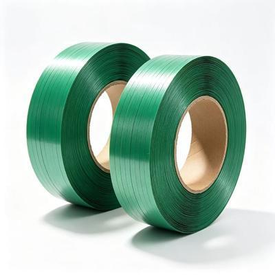 China 16mm PET Packaging Strapping Roll 5120N No Crush For Warehouse Carton Sorting for sale