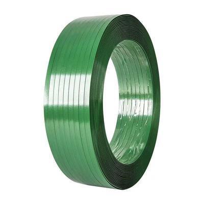 China 9120N Polyester Strapping Roll Steel Replacement 19mm PET Strapping for sale