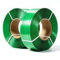 China Standard 19mm PET Strapping Roll 7600N Steel Coil Grade Polyester Strap Roll for sale