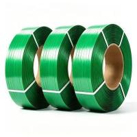 China Standard 19mm PET Strapping Roll 7600N Steel Coil Grade Polyester Strap Roll for sale