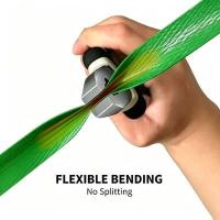 China Tension Retentive 15mm PET Strapping Belt 6000N Bale Grade Banding Roll for sale