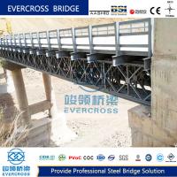 China Mabey 200  Bailey Bridge Quadruple Single Portable Steel Bridges ODM for sale