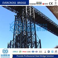 China Heavy Loading Bailey Bridge Pier For Portable Steel Bridge for sale