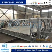 China Modern Steel Bailey Bridge Detachable Easy Install Strong Adaptability for sale
