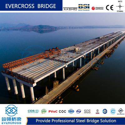 China AISI Standard Temporary Trestle Bridge Construction For Heavy Equipment Installation for sale