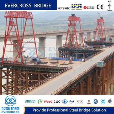 China Fast Construction Temporary Access Bridges Steel Trestle Bridge For Cross Sea for sale