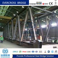 China High Stiffness Steel Truss Railroad Bridge Easy Maintenance Multi Standard for sale