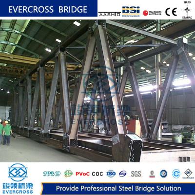 China High Stiffness Steel Truss Railroad Bridge Easy Maintenance Multi Standard for sale