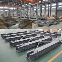 China Modular Steel Bailey Bridge with Grade 8.8 Bolts High Load Capacity and Customizable Modular Design for sale