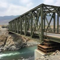 China Military Grade Steel Bailey Bridge with High Load Capacity Variable Height and Easy Assembly Modular Design for sale