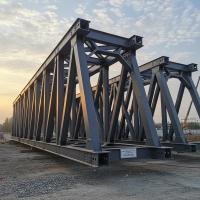 China Prefabricated Steel Truss Bridge with Shorter Construction Time, Corrosion Resistant and Customized Size for Various Applications for sale
