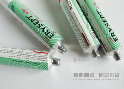 China Customized Printed Empty Cream Tubes , 13.5 Mm - 40 Mm Dia Aluminum Ointment Tubes for sale