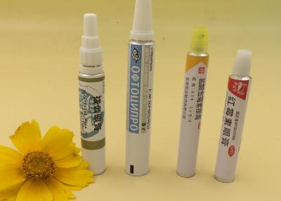 China Various Color Collapsible Travel Toothpaste Tube Long Nozzle BS2006-86 Standard for sale