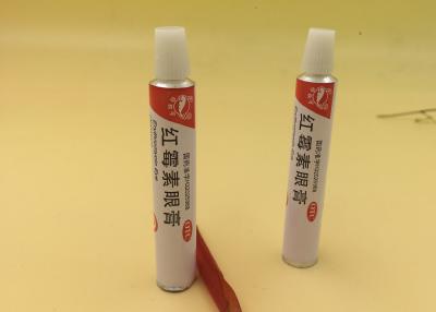 China Collapsible Eye Ointment Tube 75 Mm / Customized Length 13.5mm Diameter for sale