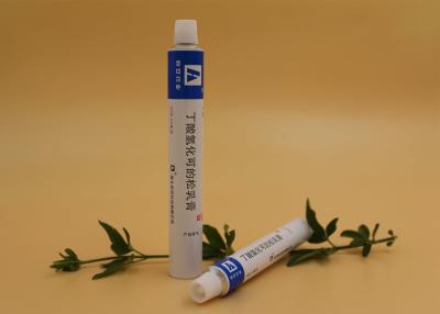 China Cream Empty Aluminum Tubes For Medicine Packaging PPG End Latex Six Color Ink for sale