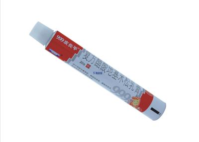 China Soft Dia 25mm Aluminium Collapsible Tubes , Empty Medicine Metal Squeeze Tubes for sale