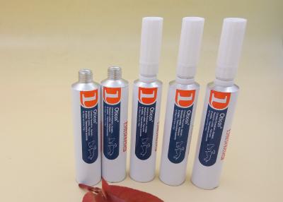 China Muti Size Aluminum Collapsible Tube for Hairball Remover Tube For Pet Solution Cream Packaging for sale