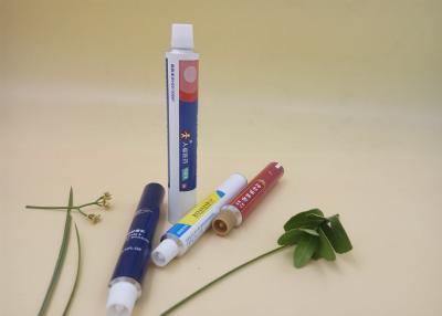 China 15ml Ointment Packaging Aluminum Squeeze Tubes Membrane Thread Custom Length for sale