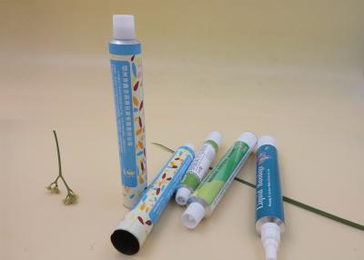 China 20g Printed Empty Aluminum Tubes , Custom Artwork Metal Squeeze Tubes for sale