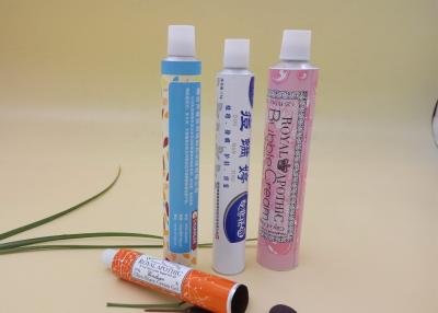 China Collapsible Printed Tube Packaging For Ointment 20g Volume Thread Nozzle for sale