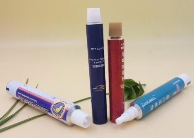 China 10g Packaging Metal Squeeze Tubes Screw Cap 90 Mm / Custom Length for sale