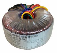 China 500VA Toroidal Output Transformer 117V 234V 2.27A with 500W Capacity and 4.5KV Withstand Voltage for sale