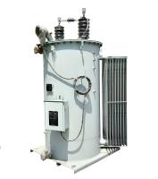 China 750KVA 600A Oil Type Voltage Regulator 13.8KV 110KV BIL Single Phase for sale