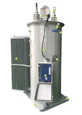 China 500KVA 200A Oil Type Transformer 19920V 200KV BIL Line Regulator for sale