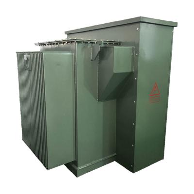 China 750 kVA Three Phase Deadfront Pad Mount Transformer Compact | 6.3-66 kV Input | <50 dB Noise Level for sale