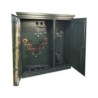 China 225 KVA Pad Mount Three Phase Oil Transformer 4160V to 480V with 6.5% Impedance Voltage for sale