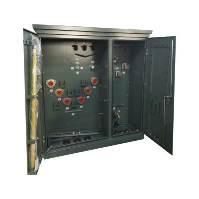 China 225 KVA Pad Mount Three Phase Oil Transformer 4160V to 480V with 6.5% Impedance Voltage for sale